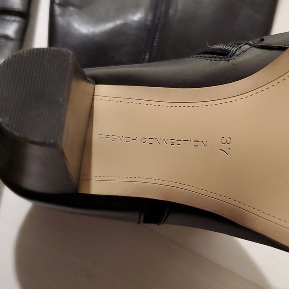 French Connection | Shoes | French Connection Knee Length Leather Boots ...